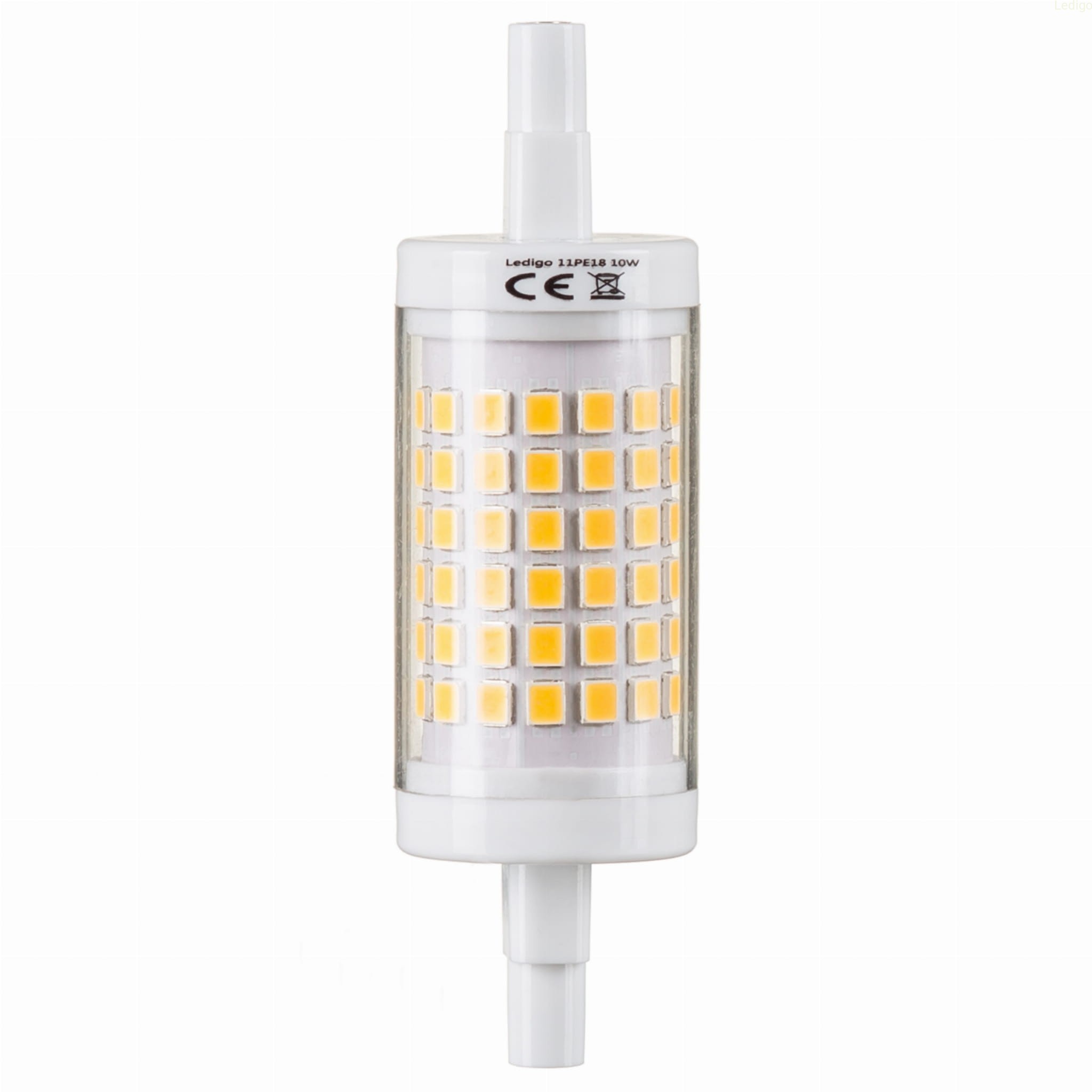 Żarnik LED R7S 10W=100W ciepła 360stopni | Sklep Internetowy LEDigo